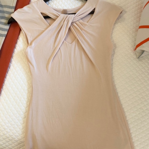 Bailey 44 | Tops | Anthropologie Soft Pink Twist Neck Top Size S | Poshmark